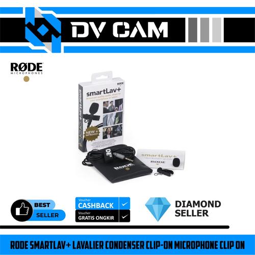 Jual Rode Smartlav+ Lavalier Condenser Clip-On Microphone Clip On ...