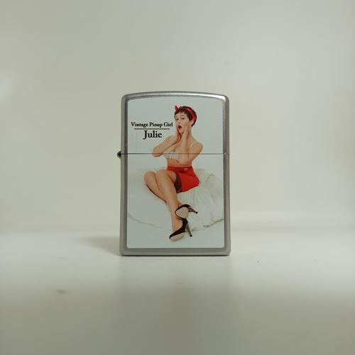 Jual Zippo 2-002-956 Vintage Pinup Girl Julie, Limited Edition, Satin ...