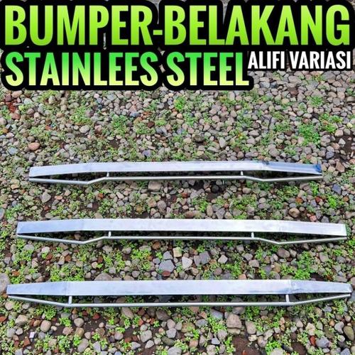 Jual Bamper Bemper Bumper Belakang stainlees terbaru mobil Granmax L300 ...