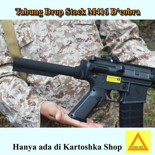 Jual Tabung Popor Buffer Tube Drop Stock CQB SQB M416 Dcobra Spring - Untuk Popor Sig - Kota ...