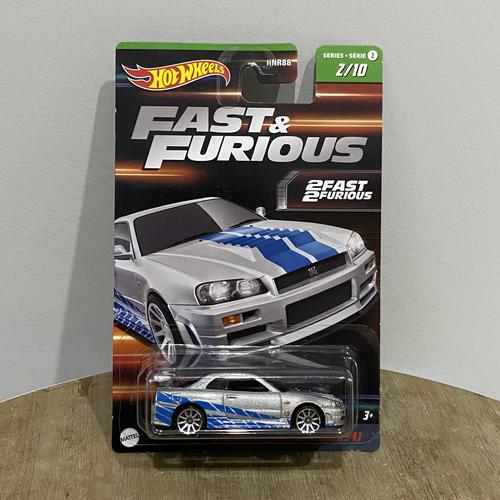 Jual Hotwheels Hot Wheels Nissan Skyline GT-R BNR34 R34 Fast & Furious ...