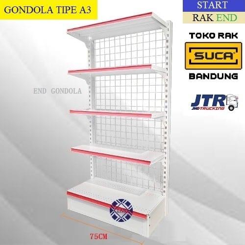 Promo Rak Minimarket End Gondola T 1.5M 5 Hambalan (Starting) - A3 ...