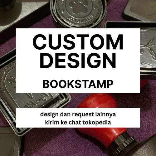 Jual Custom Design Stempel Buku | Book Stamp Aesthetic Flash Otomatis ...