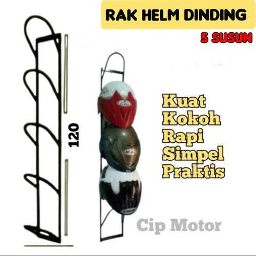 Jual Rak Helm Gantungan Helm Tempat Penyimpanan Helm - 3 Susun - Kota ...