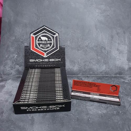 Jual Kertas Smoke-Box Black Organic Paper King Size Slim - Kota Depok ...