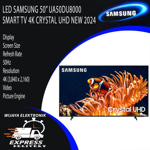 Promo Samsung UA50DU8000KXXD - TV LED Samsung CRYSTAL UHD 4K Tizen OS ...
