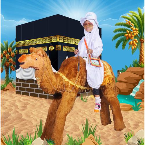 Jual Boneka unta manasik/unta manasik/boneka unta tunggang/unta besar ...