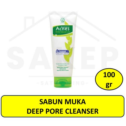 Jual Acnes Sabun Muka Facial Wash 100 gr - Deep Pore Cleanser - Kota ...