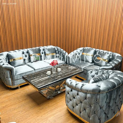 Jual Sofa 321 Bludru / Sofa 321 Desain Minimalis / Sofa 321 untuk Ruang ...