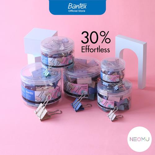 Jual Bantex Binder Clip Effortless / Penjepit Kertas Hemat Tenaga ...