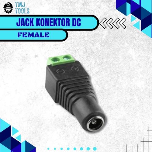 Jual Jack Konektor AC DC Female Penyambung Sambungan Kabel Conektor ...