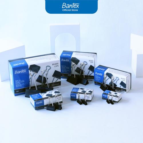 Jual Bantex Binder Clip / Penjepit Kertas 105 - 260 Classic Black ...