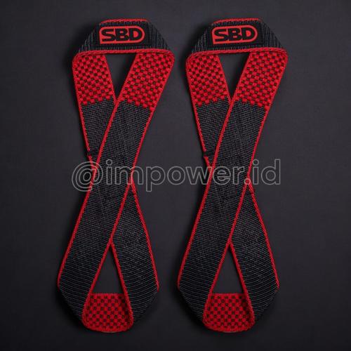 Jual SBD Apparel Figure 8 Lifting Straps Deadlift Strap Axle Bar ...