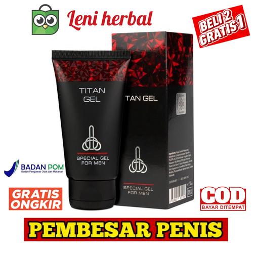 Jual TITAN GEL Asli Herbal Bergaransi Original Terbaik Bpom - Kab ...