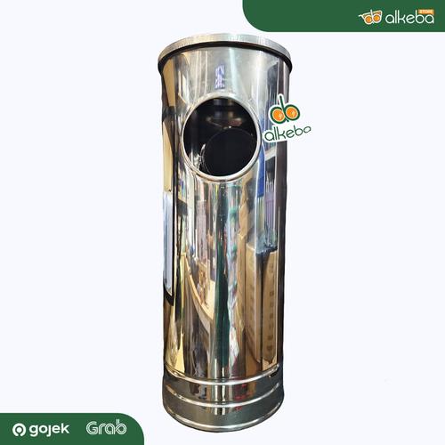 Jual Standing Ashtray Swing Stainless 30 Liter tempat sampah stainless ...