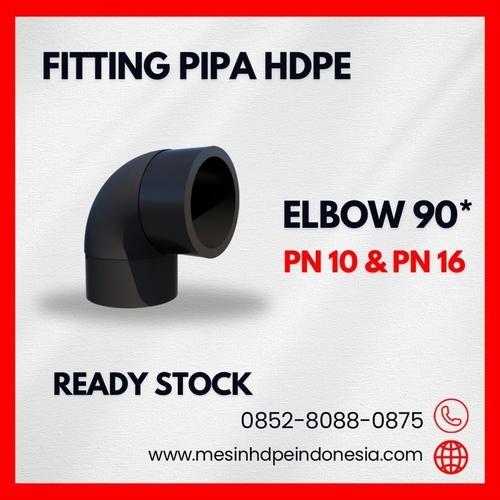 Jual Elbow Pipa Hdpe 90* Ukuran 10 Inch 250 mm PN 10 dan PN 16 | Elbow ...