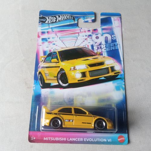 Jual Hot Wheels Mitsubishi Lancer Evolution VI 90s Street Scene - Kota ...
