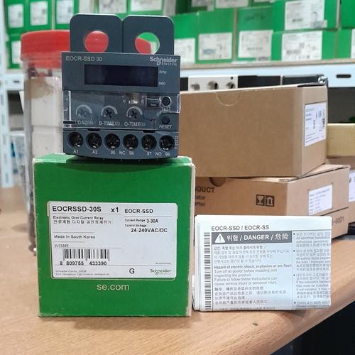 Jual ELECTRONIC OVERCURRENT RELAY EOCRSSD-30S SCHNEIDER ORIGINAL - Kota ...