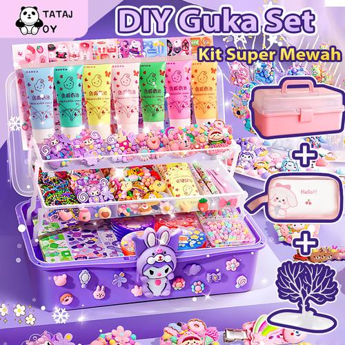 Promo Tatajoy 1600PCS DIY Gantungan Kunci Guka Set Deluxe DIY Deco Lem ...