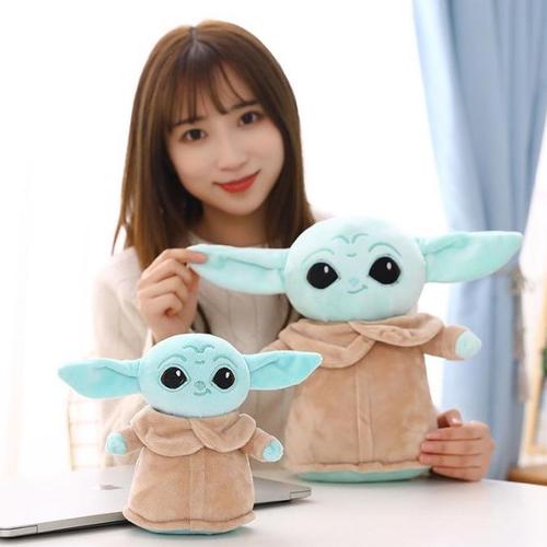 Jual Boneka Baby Yoda 32cm Mainan Mewah Kartun Star Wars Mandalorian ...