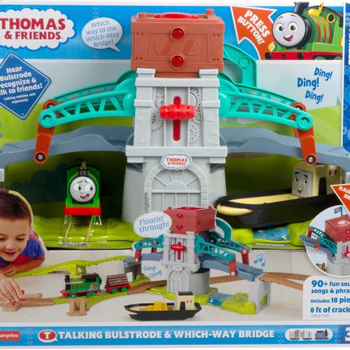 Jual Thomas & Friends Talking Bulstrode & Which-Way Bridge Playset ...