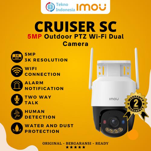 Jual Imou Cruiser SC 5MP Image Blue & Red Warning Light Smart Full ...