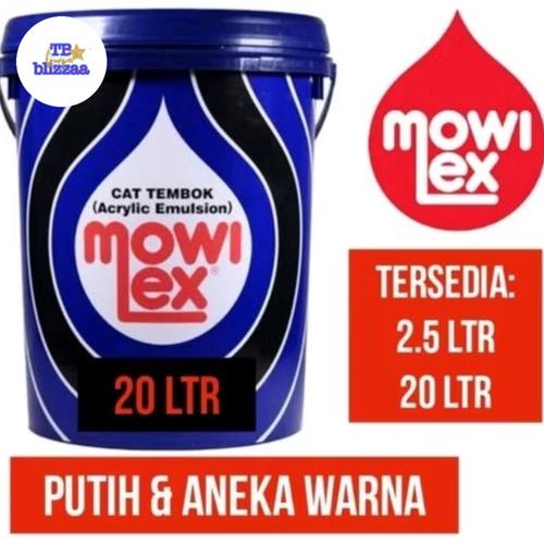 Jual Mowilex E100 Putih Mowilex 20ltr Mowilex Emulsion 20L Mowilex 25kg Mowilex Emulsion Warna ...