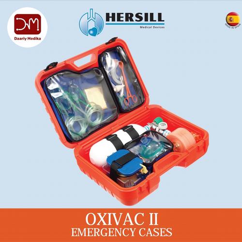 Jual Hersill OXIVAC II Tabung Oksigen Emergency Kit / Oksigen portable ...