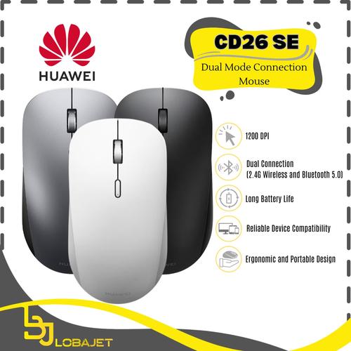 Jual HUAWEI CD26 SE - Dual Mode Wireless 2.4G and Bluetooth Mouse ...