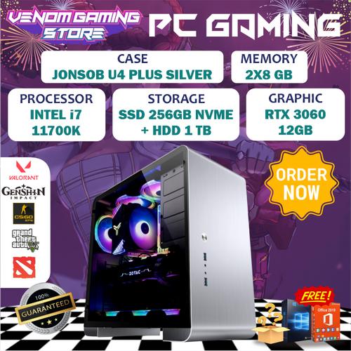 Jual PC GAMING SULTAN I7 11700K I RTX 3060 12GB I SSD I HDD l GEN 11 ...