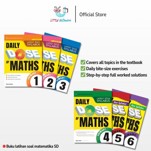 Jual Daily Dose of Maths for Primary 1 - 6 | Buku latihan soal ...