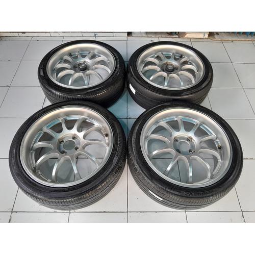 Jual Velg Racing Advan R17 + Ban Cocok Mobil Jazz Yaris Mobilio Vios ...