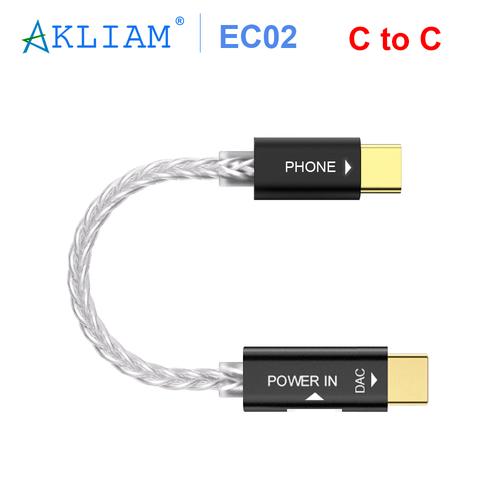 Jual Akliam EC02 C to C cable for DAC with DC 5V USB Input - Kota Medan ...