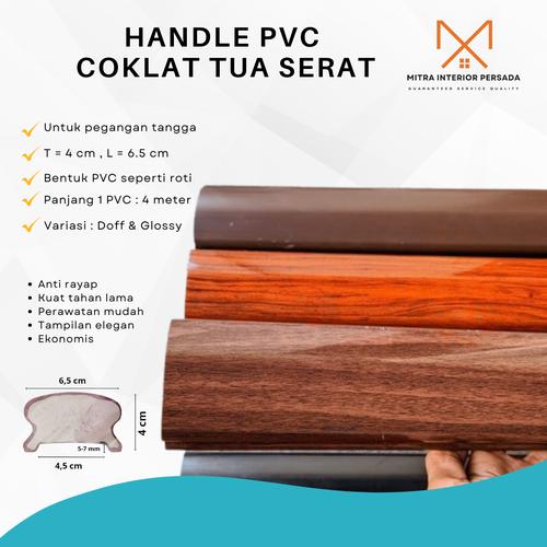 Jual Railing Tangga kayu/Handrail Tangga PVC/Profil Tangga/Pegangan ...