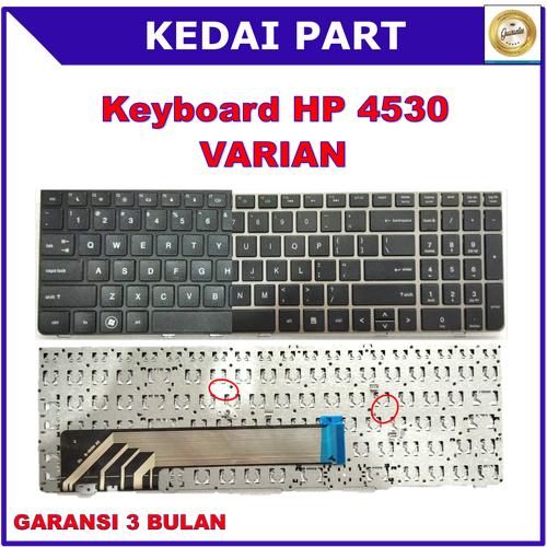 Jual Keyboard HP 4530 4530S 4535S 4730S 4730 4735S Black Frame - Black ...
