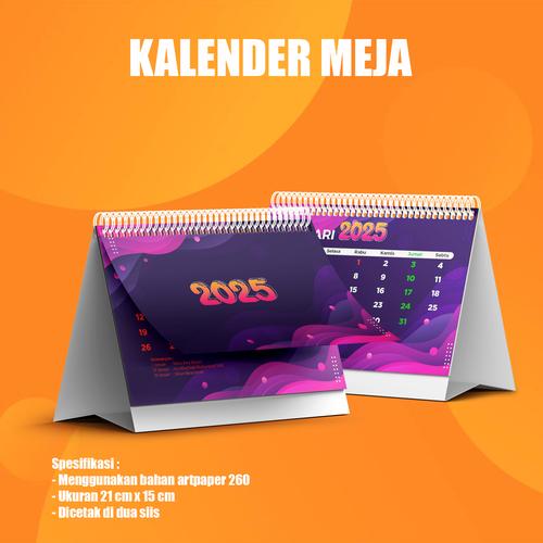 Jual Kalender Meja | Kalender Duduk Dua Sisi Custom II Kalender 2023 ...