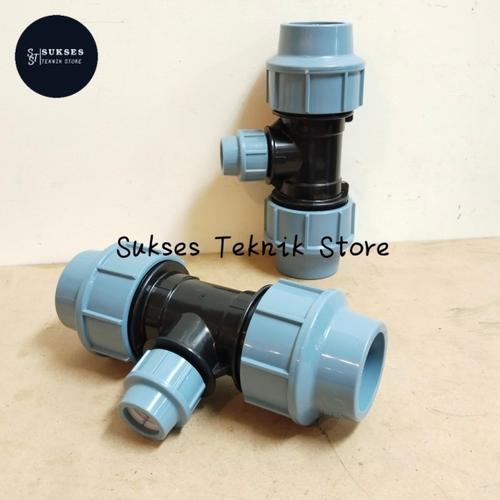 Jual Reducer Tee Pipa Hdpe Ukuran 1.5" × 3/4" inch / Tee Reducer Hdpe ...
