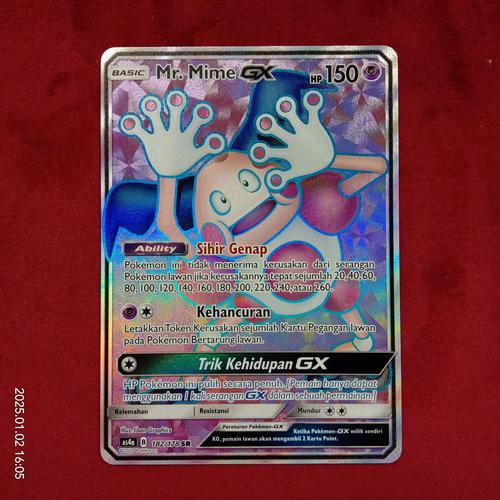 Jual Pokemon | MR. Mime GX | As4a 182/178 SR - Pokemon TCG Indonesia ...