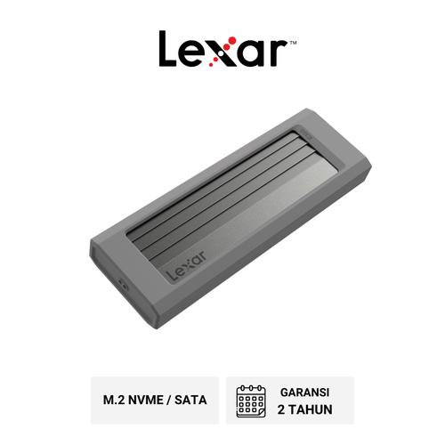 Promo Lexar E350 SSD Enclosure M.2 NVMe / SATA SSD External Case USB 3. ...
