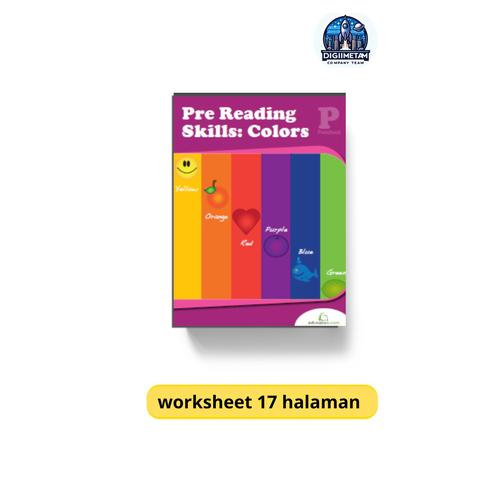 Jual Pre reading skills colors printable worksheet 17 halaman - Kota ...