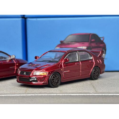 Jual JKM 1/64 Mitsubishi lancer evolution VII GSR RED MINISCALE DIECAST ...