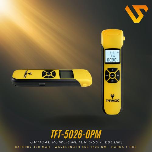 Jual Tarmoc TFT-5026-OPM Optical Power Meter mini Rechargeable | OPM ...
