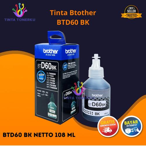 Promo Tinta Brother BTD60 BK Support Printer DCP-T310 DCP-T510W DCP ...
