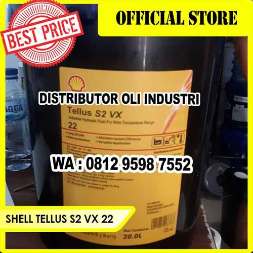 Jual SHELL TELLUS S2 VX / V 22 ( High VI Hydraulic Oil ) - Kota ...