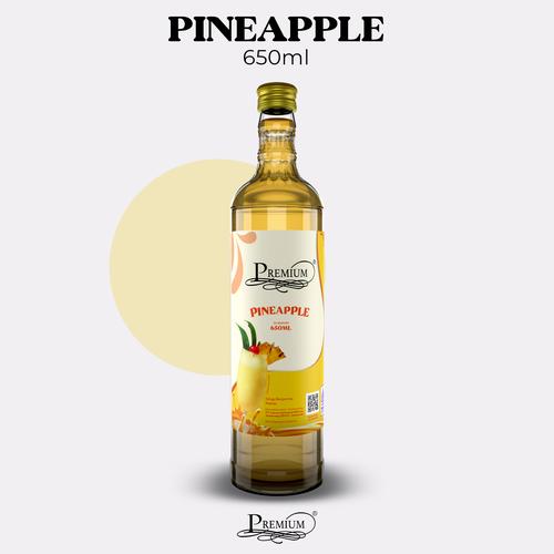 Promo Premium Syrup - Pineapple 650ml (Minuman Sirup untuk HORECA ...