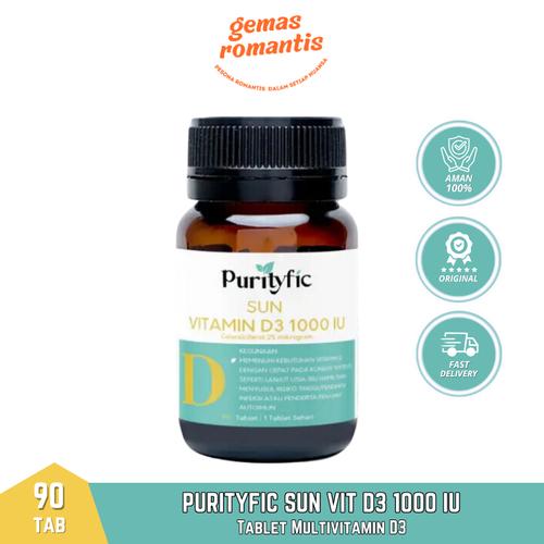 Jual Purityfic Sun Vitamin D3 1000 IU 90 Tablet Vitamin Australia ...