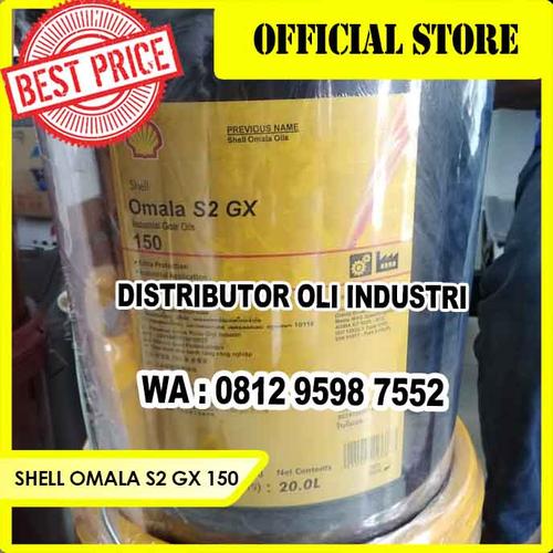 Jual SHELL OMALA S2 G / GX 150 ( OLI GEARBOX - ISO VG 150 ) - Kota ...