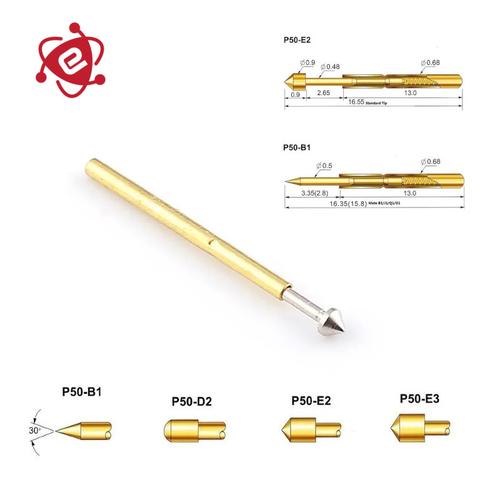 Jual Pogo Pin Spring Test Probe PCB P50 P75 B1 D2 D3 E2 E3 A2 F1 H3 LM3 ...