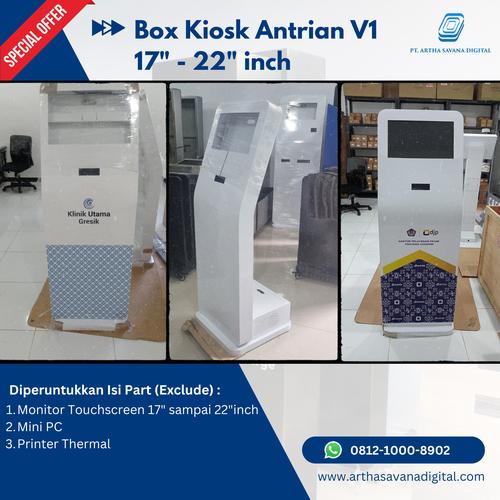 Jual CUSTOM BOX ANTRIAN KIOSK V1 17,19,24 INCH HARGA MURAH INVOICE ...
