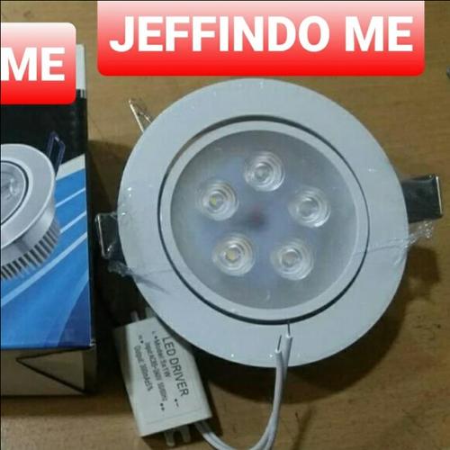 Jual Lampu Downlight LED Spotlight 5W 5 w watt 5watt downlight sorot 5 ...